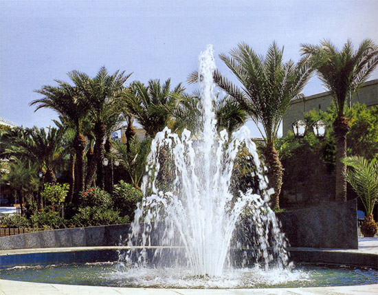 Aerating jet | Fontány, kašny a vodotrysky